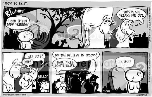 BluBoy: Guest Strip with Cow and Buffalo | Bluboy Comics - BluBLOG