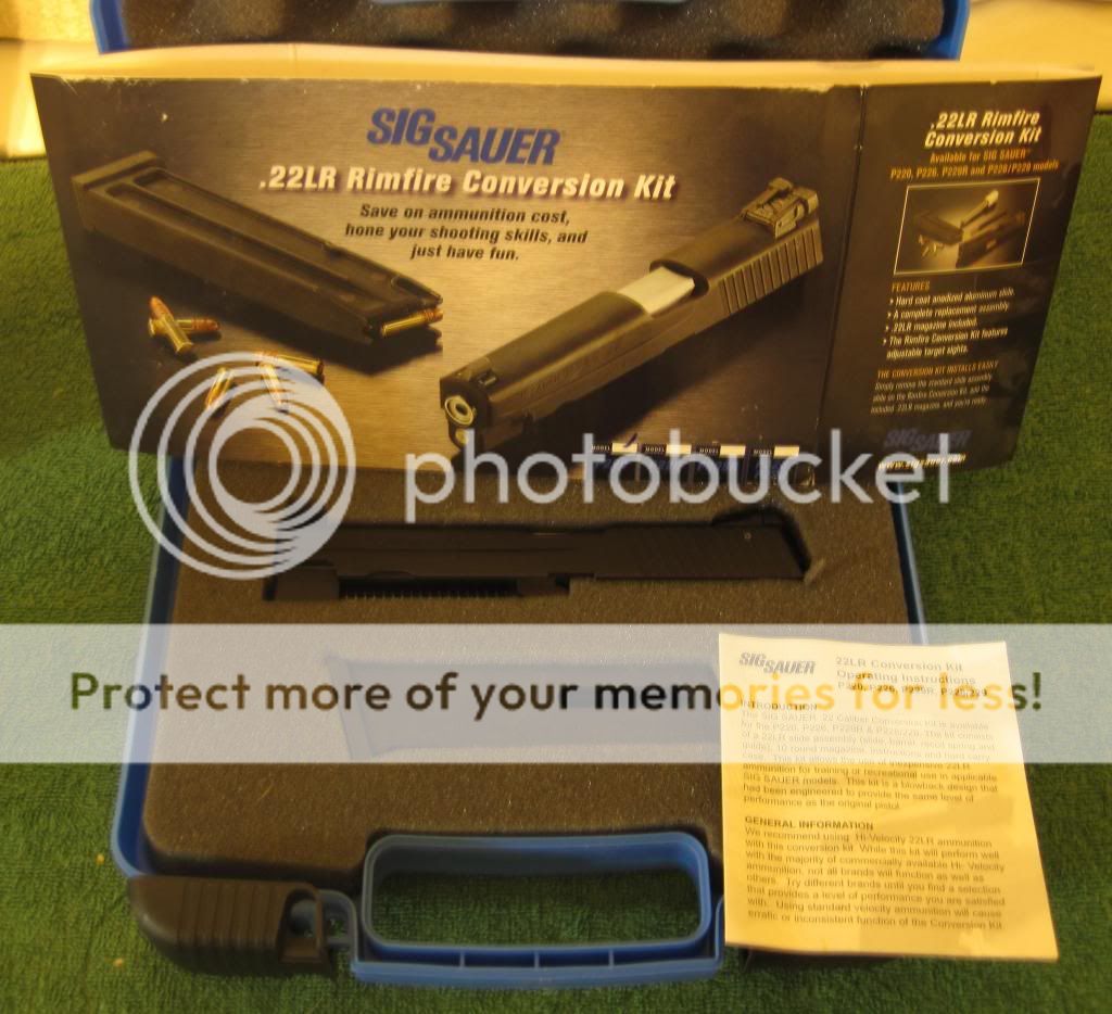 WTS: (SOLD)Sig P220 22LR caliber conversion kit - Calguns.net