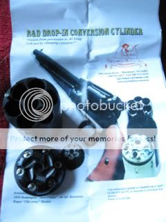 WTS:(SOLD)45 LC conversion cylinder for Pietta 1858 New Army Revolver ...