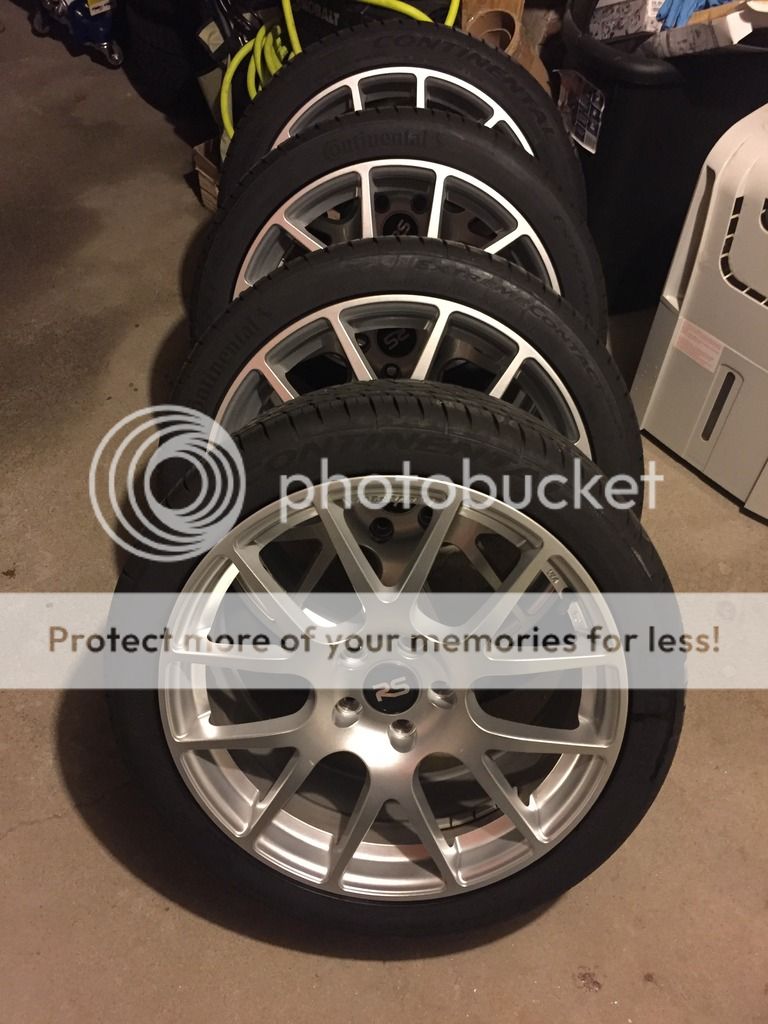 FS: Neuspeed RSe12 with Continental ExtremeContact DWS06 tires | VW ...