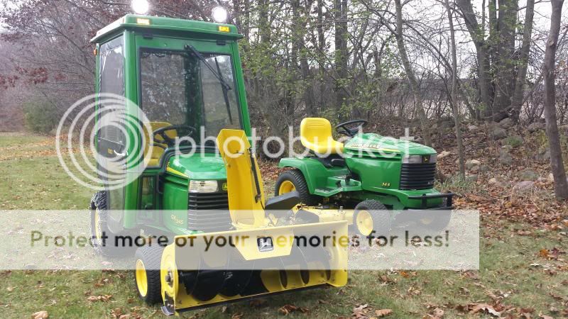 JD 345 Snowblower installation | My Tractor Forum