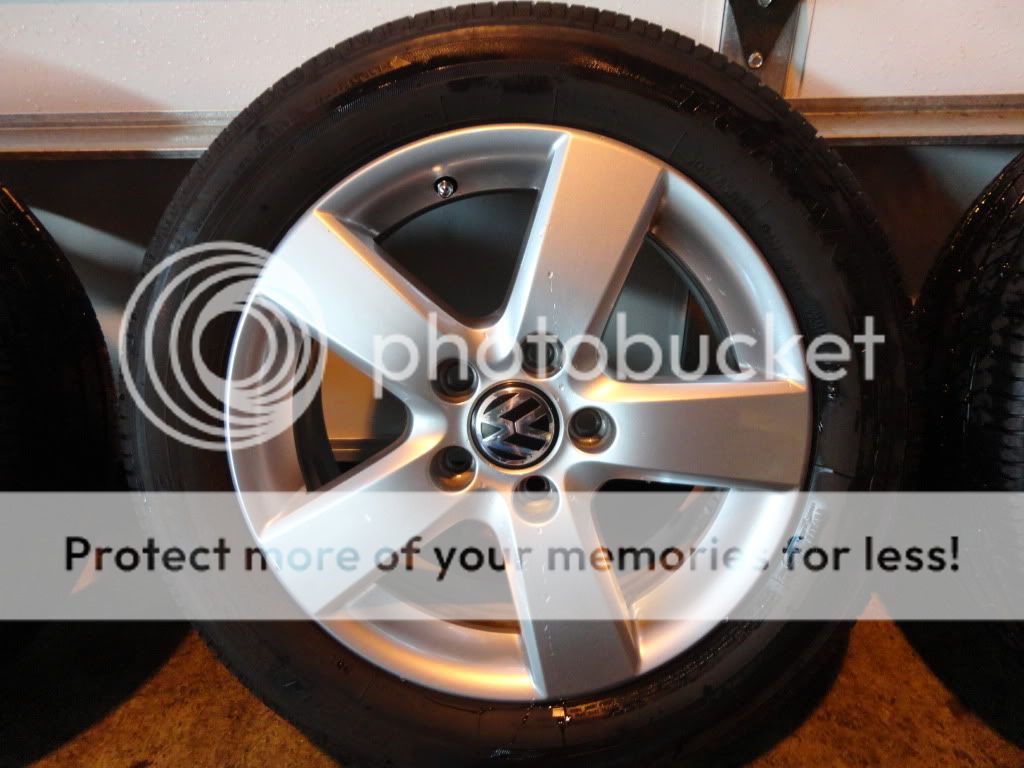 Fs: (4) oem vw 5-spoke wheels | VW Vortex - Volkswagen Forum