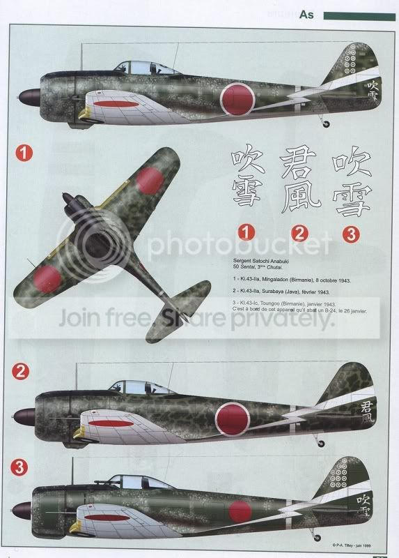 Hasegawa #08053, Nakajima Ki-43-II Hayabusa - Aircraft - Finescale ...