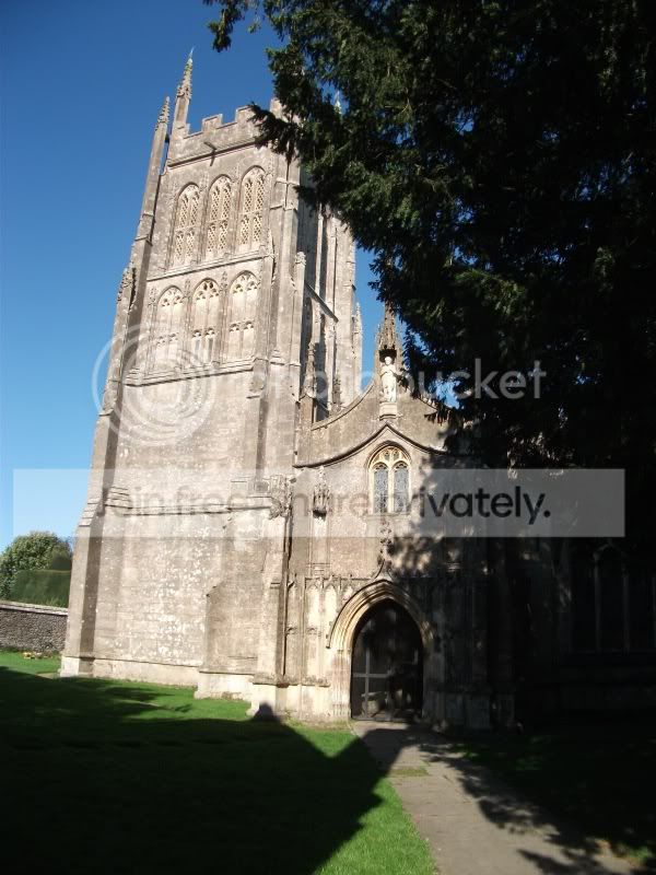 Mells church - look up
