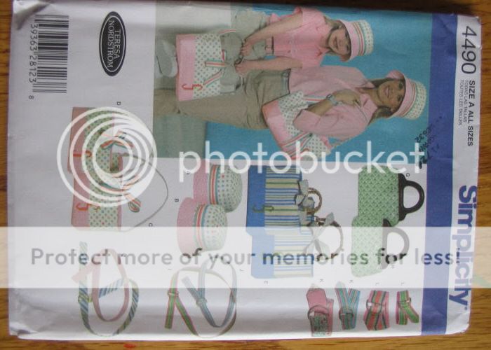 Simplicity Misses & Child bag, hat, & acc 4490 pattern review by ...