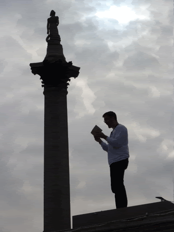Gormley's Trafalgar Plinth has appeal for Exeter Uni's Andy Thatcher ...