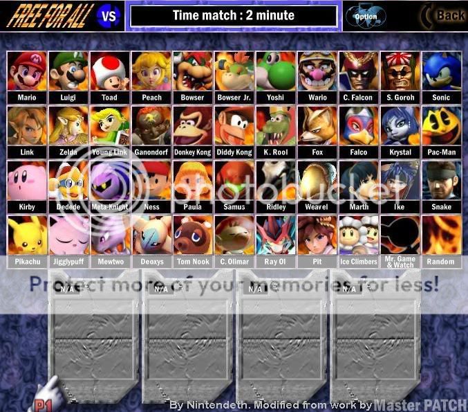 *Fake* Brawl Character Selection Screen | Page 3 | IGN Boards
